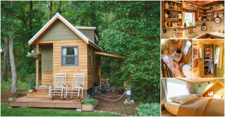 Rich’s Portable Cabins Designs Tiny House with Pull-Outs - Tiny Houses