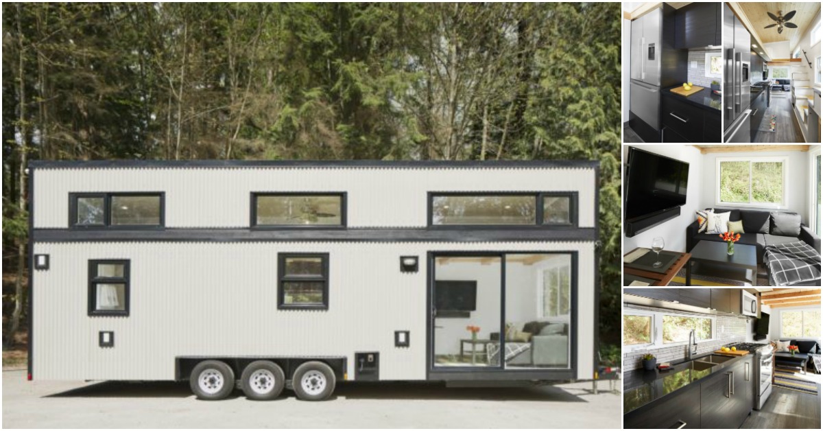 440 Square Foot Lillooet Tiny House by West Coast Outbuildings - Tiny ...