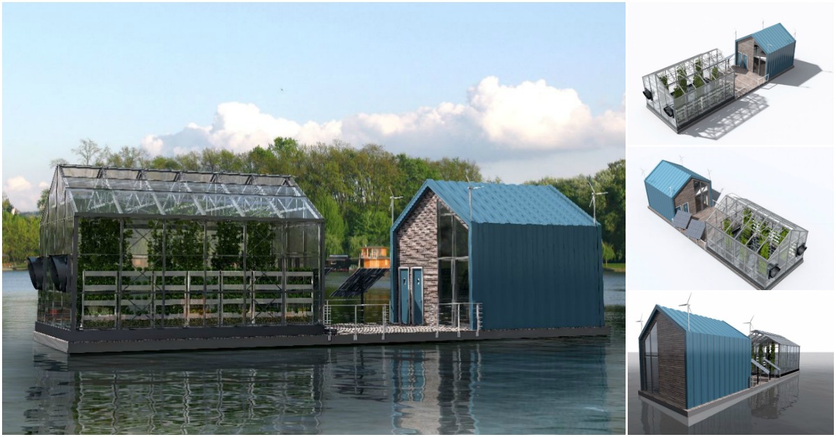 The Eco Barge Is a Tiny Educational Space for Workshops - Tiny Houses