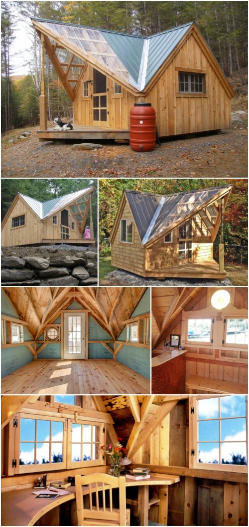 The Writers Haven is an Inspirational Backyard Workshop - Tiny Houses