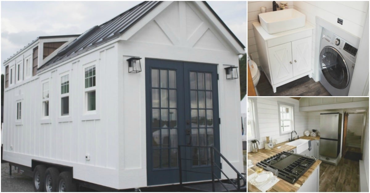 The Maverick Tiny House Features Such A Cozy Loft - Tiny Houses