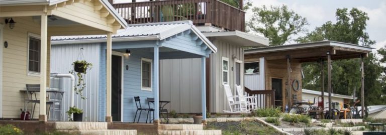 Community Village in Austin, With 500 Tiny Homes for the Homeless ...