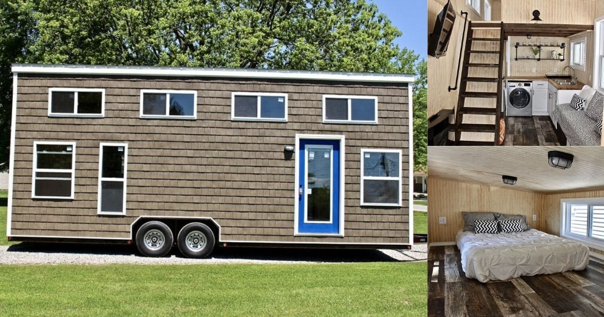 Explore the 28’ Chalet Tiny House by Mini Mansions Tiny Home Builders ...