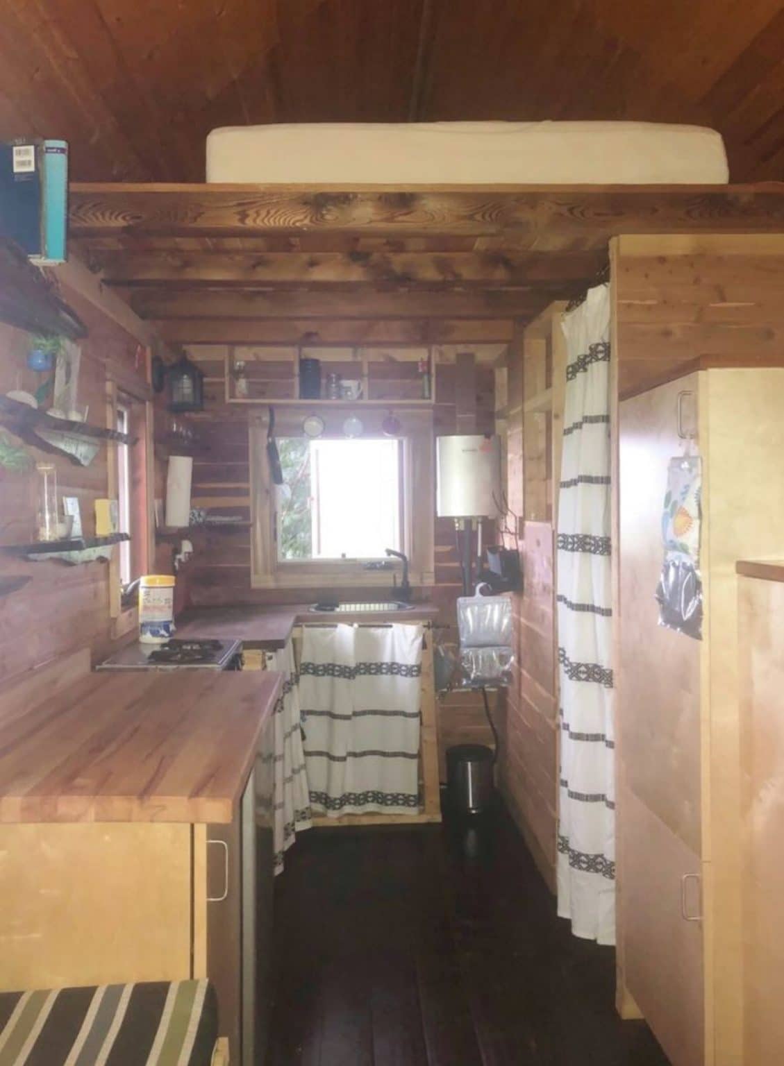 This 112 Sq Ft Tiny Cedar Cabin Makes Island Life a Dream - Tiny Houses