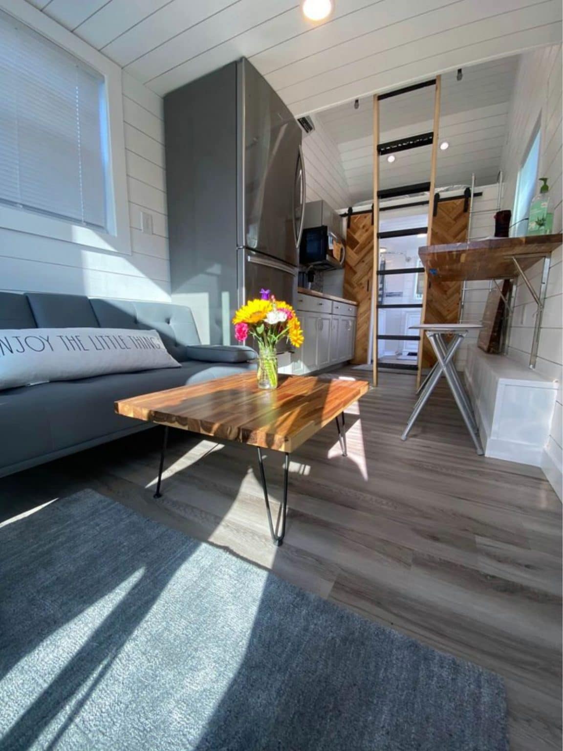 The 24' Seaside Tiny House is Perfect for a Small Family - Tiny Houses