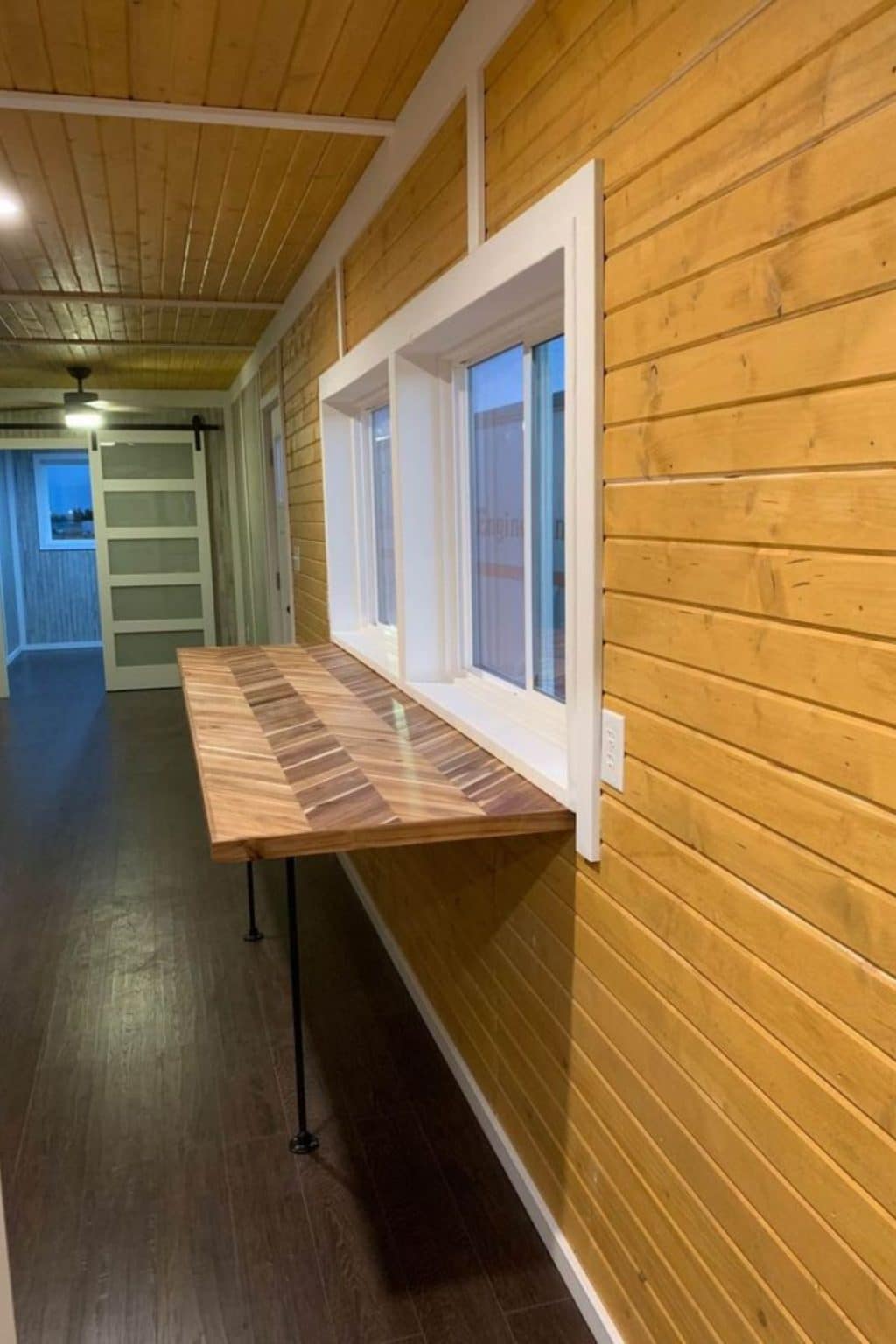 Eco-Friendly Converted Semi Trailer Tiny Home is Shockingly Modern
