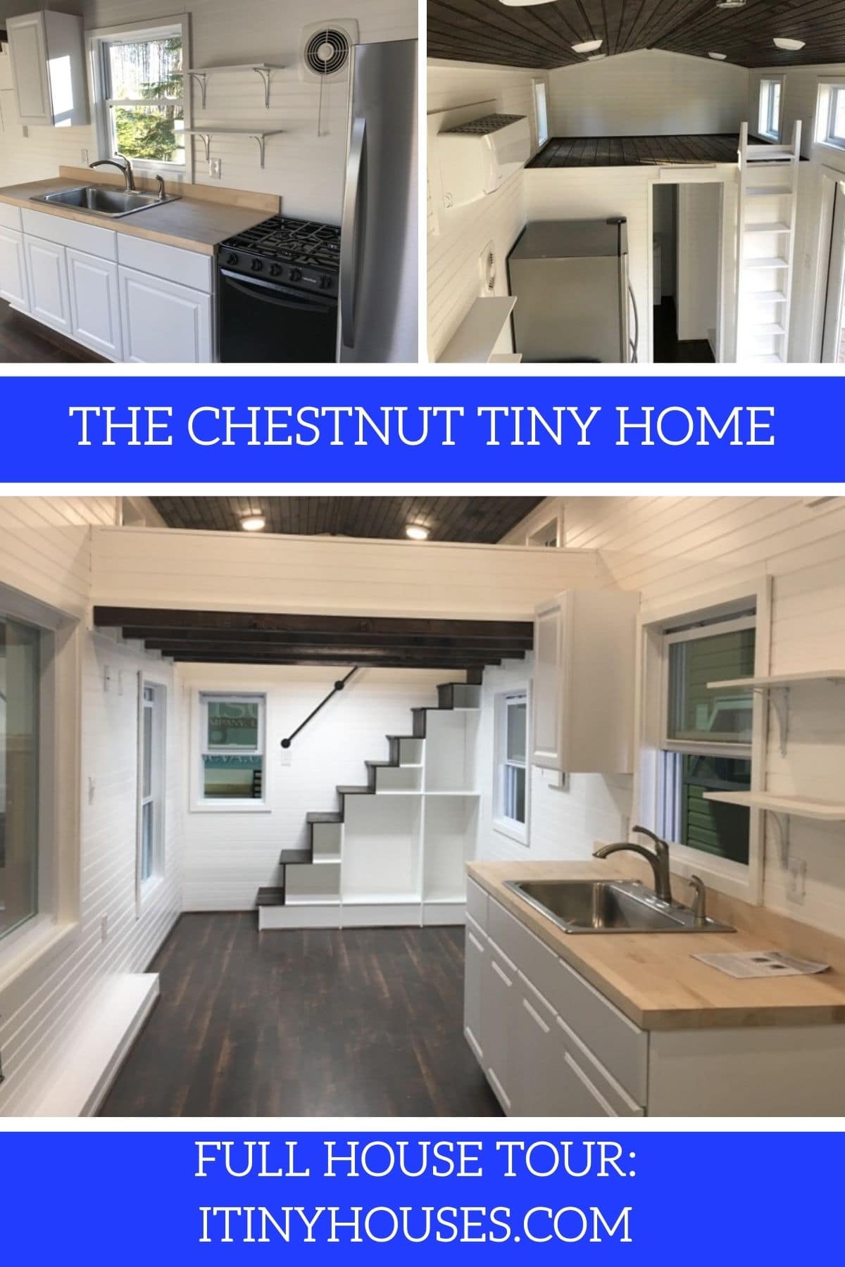 28' The Chestnut Has Classic Modern Farmhouse Style - Tiny Houses