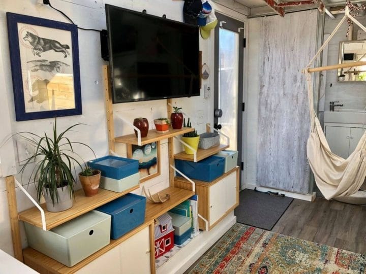 20' Electic Tiny Home with Two Lofts is Ideal for Small Families