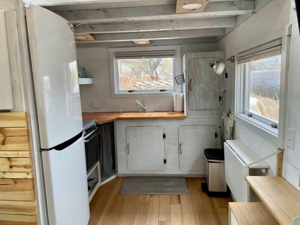 20' Electic Tiny Home with Two Lofts is Ideal for Small Families
