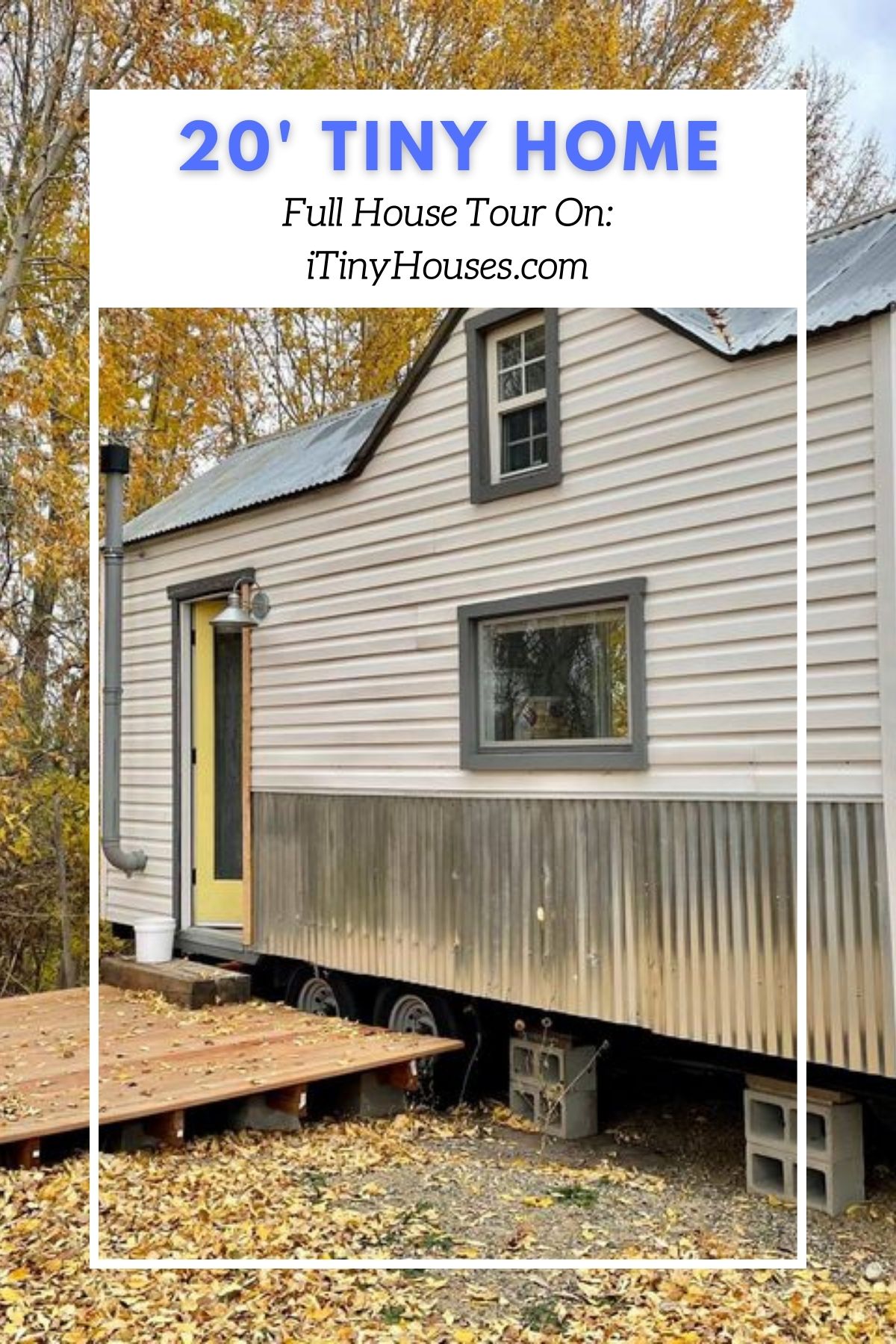 20' Electic Tiny Home with Two Lofts is Ideal for Small Families