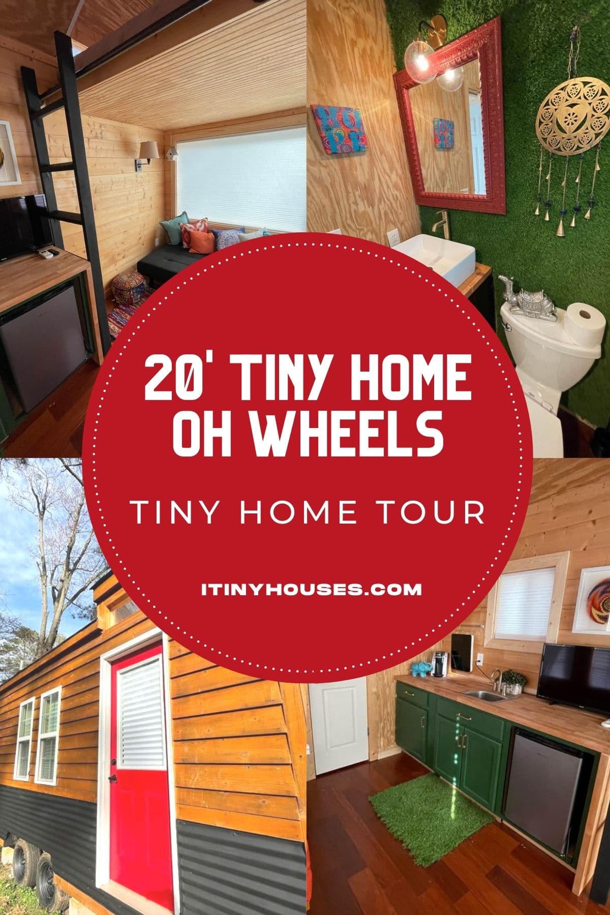 19' Tiny Home with Eclectic Style Could Be Yours For Just $35,000