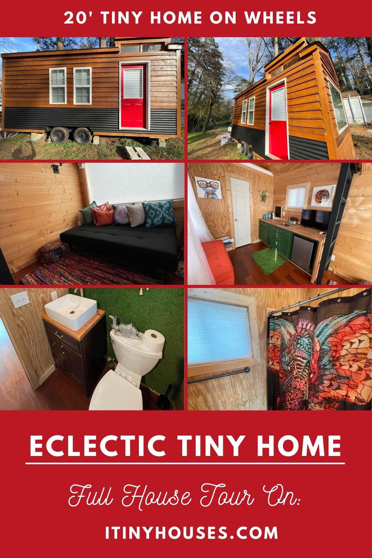 19' Tiny Home with Eclectic Style Could Be Yours For Just $35,000