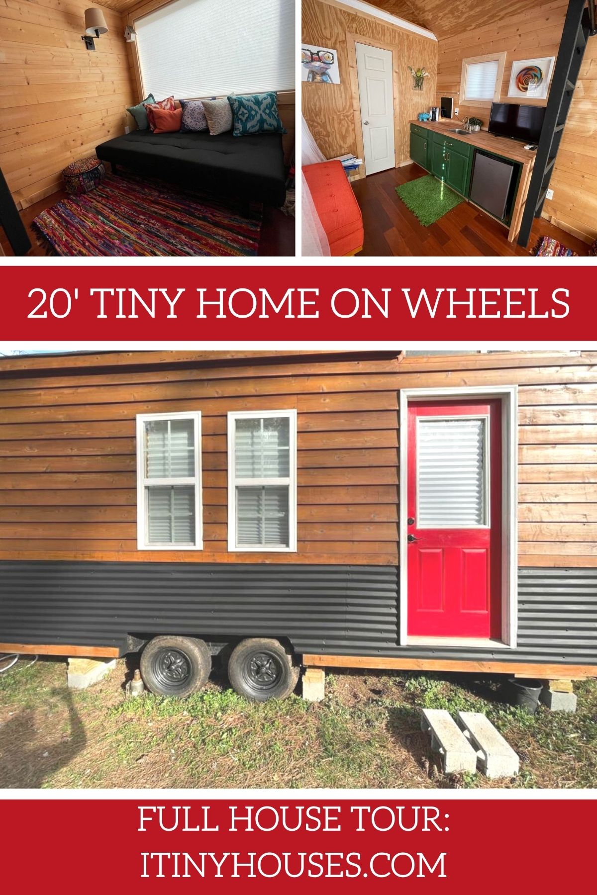 19' Tiny Home with Eclectic Style Could Be Yours For Just $35,000