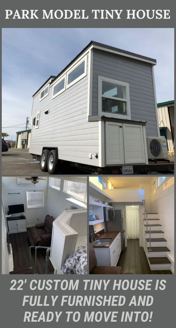 22' Custom Tiny House is Fully Furnished and Ready to Move Into!