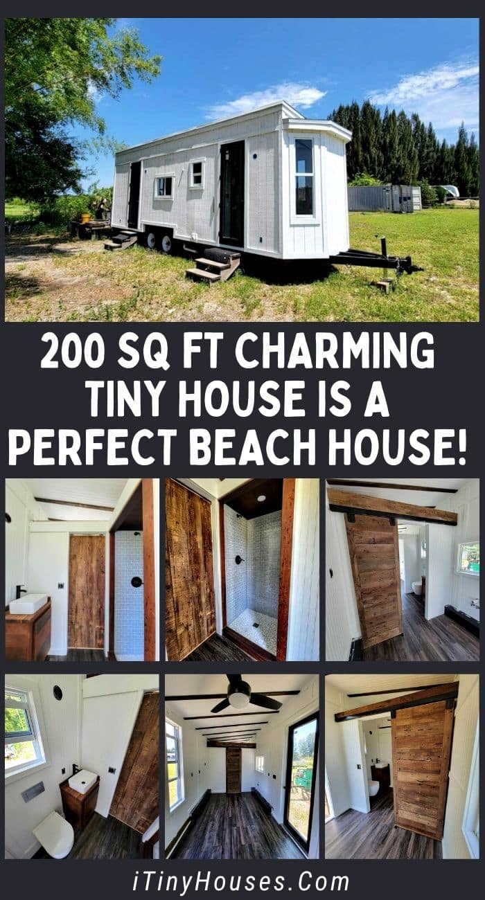200 sq ft Charming Tiny House is a perfect beach house!