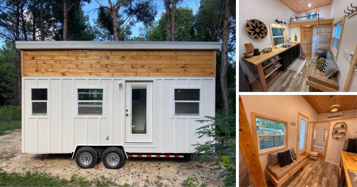 Towable tiny house is a 20' Blank Canvas or Turnkey Ready Home Up to you!