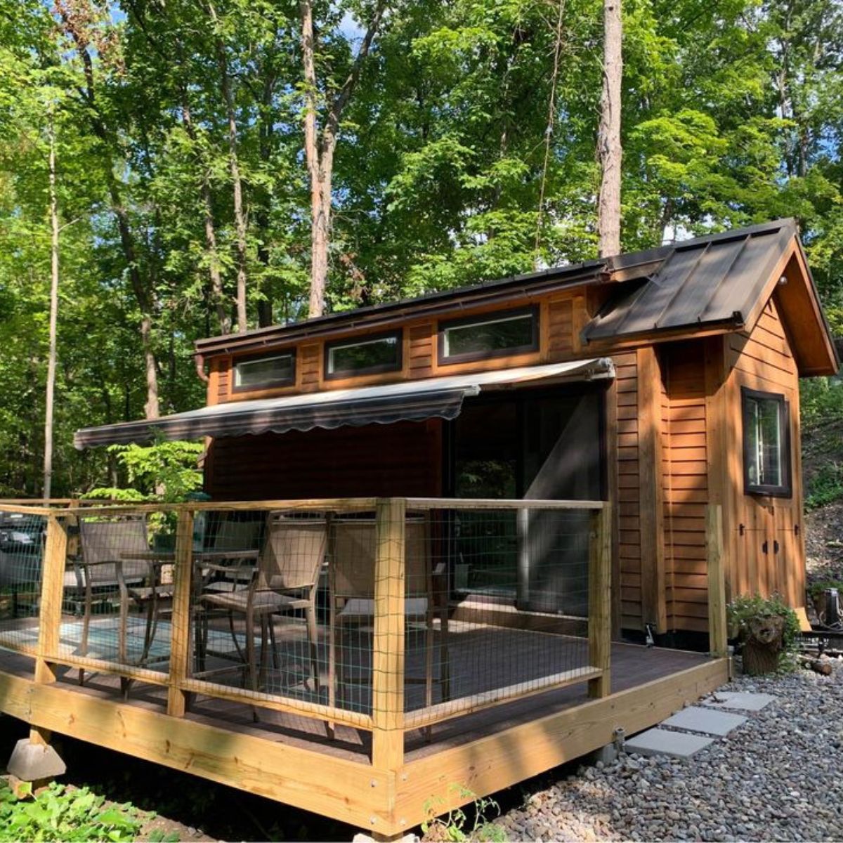 Two Bedroom High End Tiny Home Downsizes Square Footage Sans Lifestyle ...
