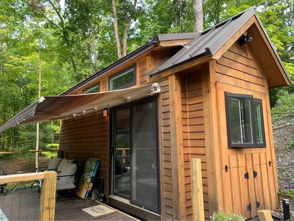 Two Bedroom High End Tiny Home Downsizes Square Footage Sans Lifestyle ...
