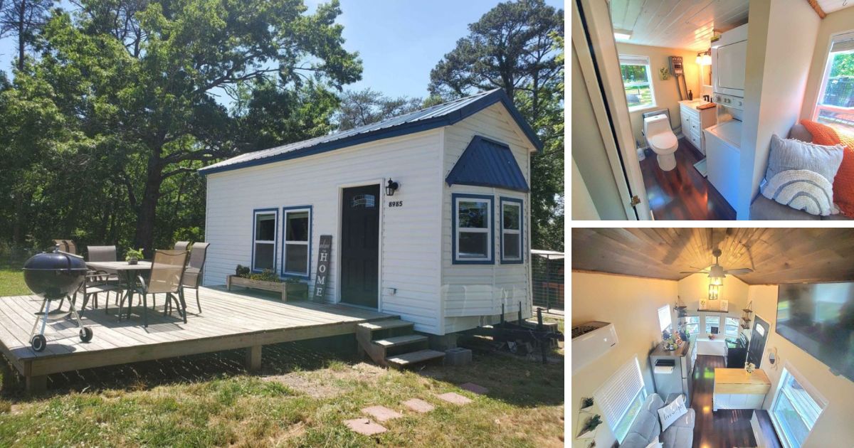 Move-In Ready Tiny Home Has Micro Living Essentials for $42K