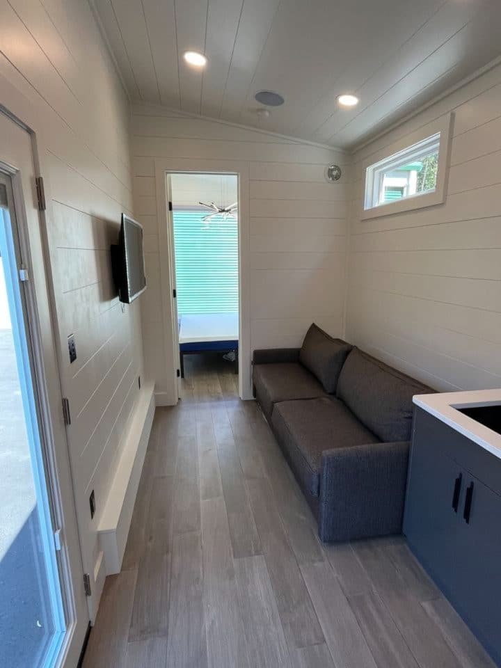 This Contemporary Tiny Home Looks Super Futuristic!