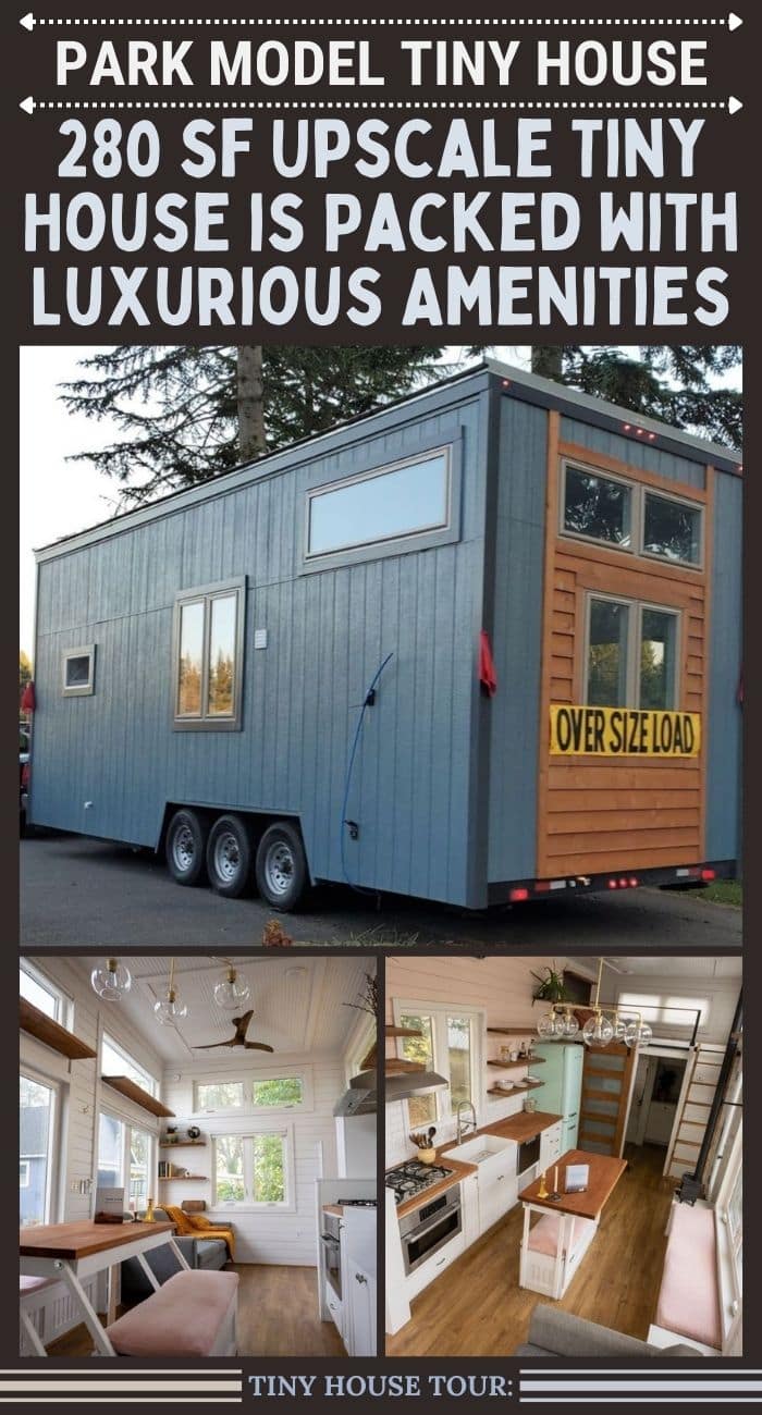280 SQ FT Tiny House is Packed with Luxurious Amenities