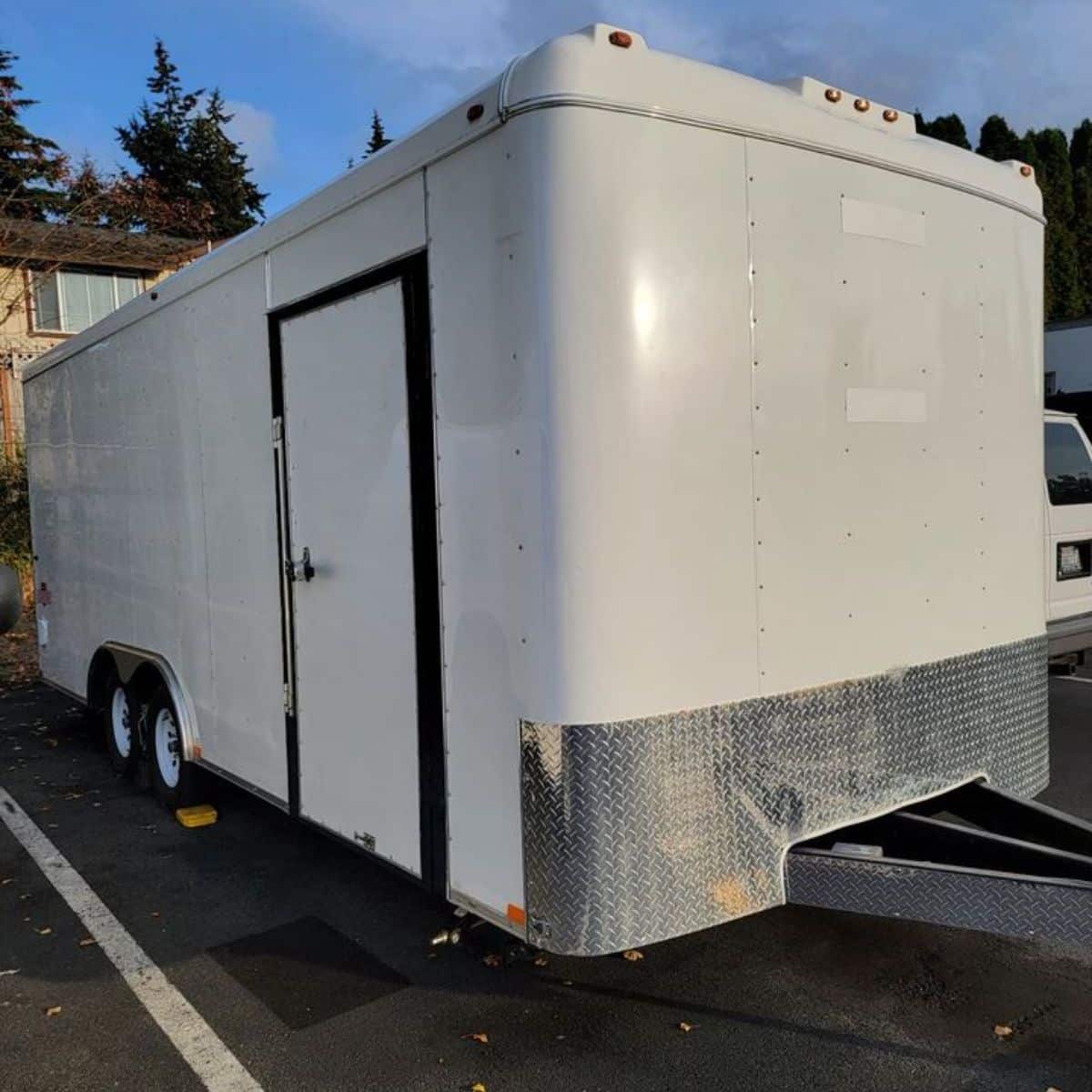 20' Micro Tiny House is an Ultra Affordable Trailer Conversion