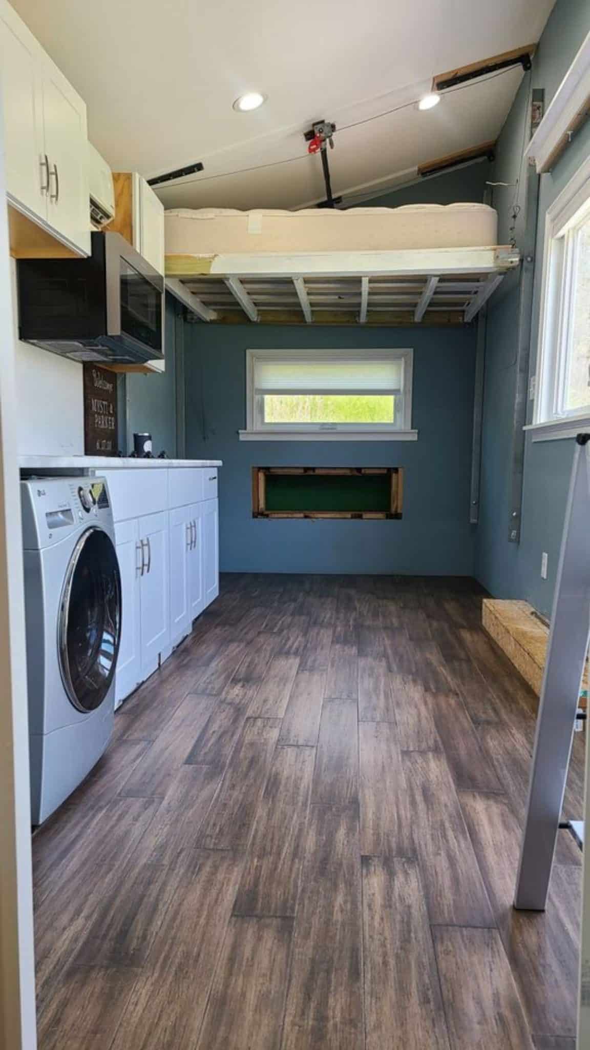 An Elevator Bed Makes this Little Rock Tiny Home a Steel at $30k