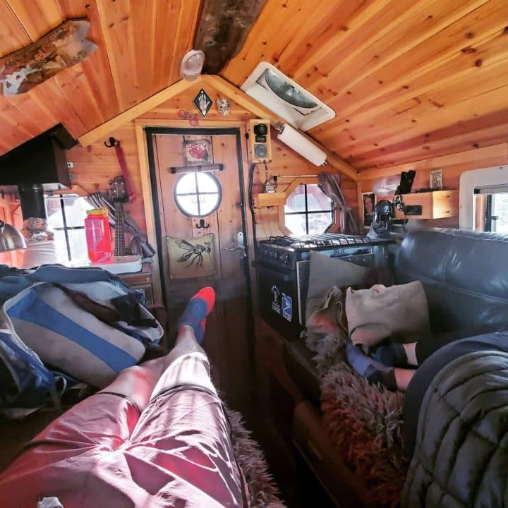 This Pickup Truck Became a Perfect Tiny Home on Wheels
