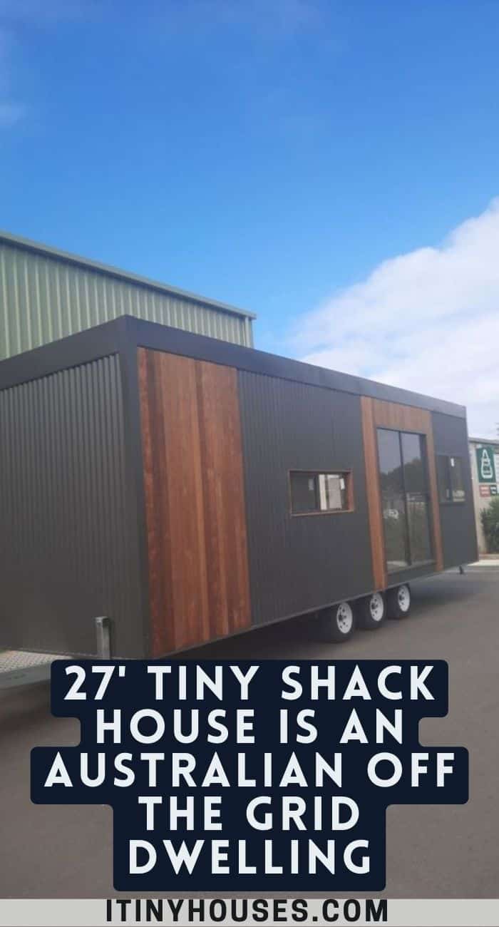 27' Tiny Shack House Is A Customizable Australian Dwelling