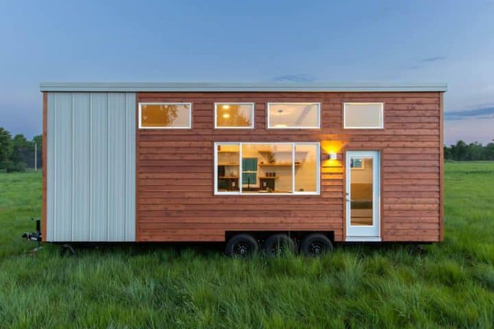 30' One Bedroom Tiny Home Has Stunning Interiors, Details