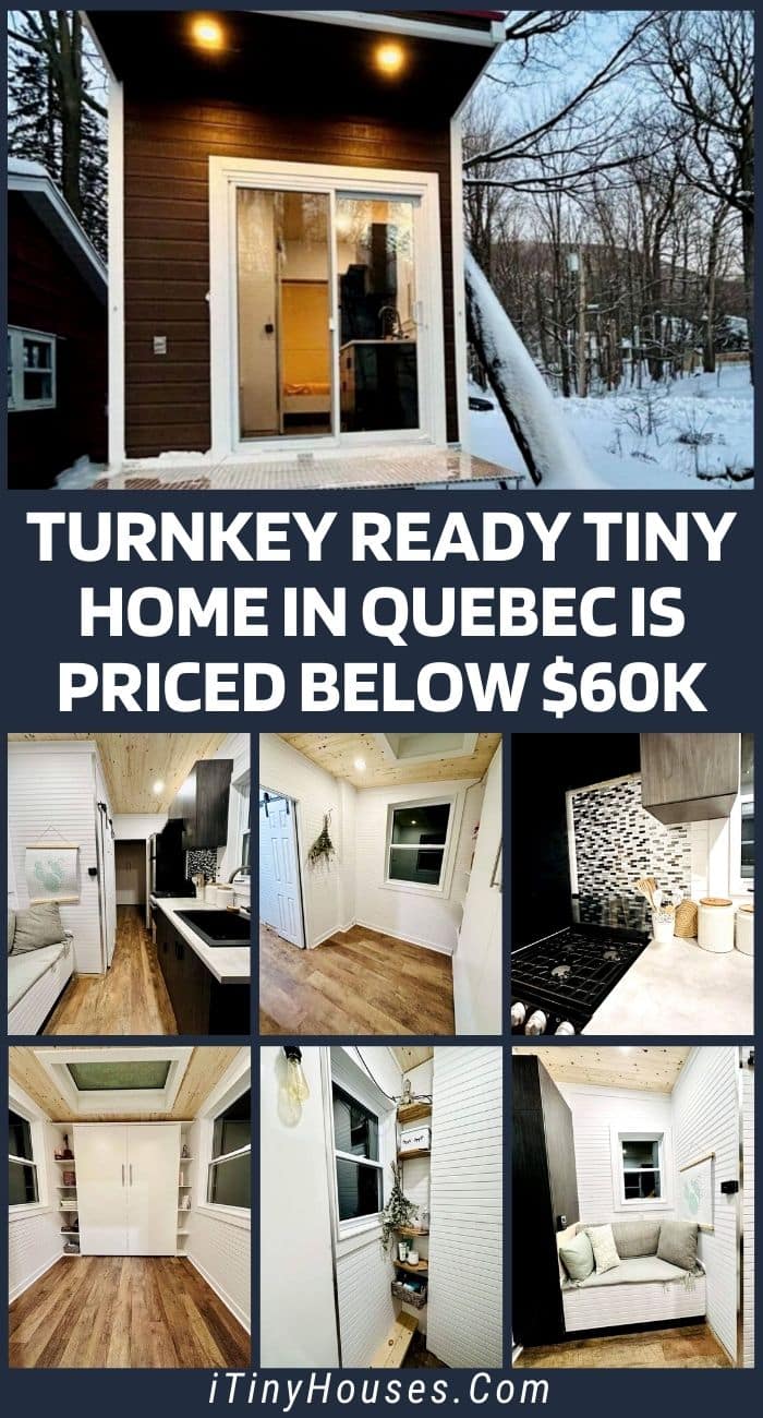 Turnkey Ready Tiny Home In Quebec Is Priced Below $60k