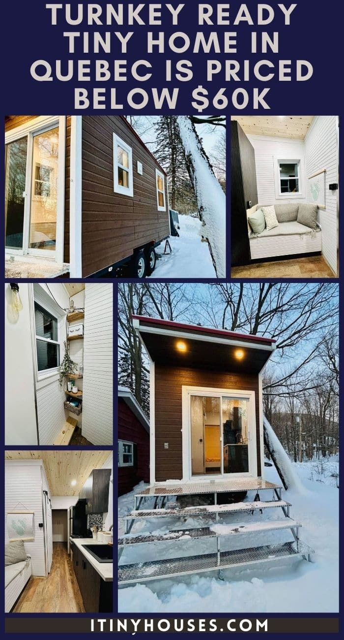 Turnkey Ready Tiny Home In Quebec Is Priced Below $60k