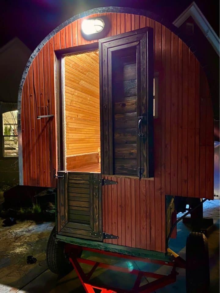 This Wagon Tiny Home is as Small as a Teardrop Camper